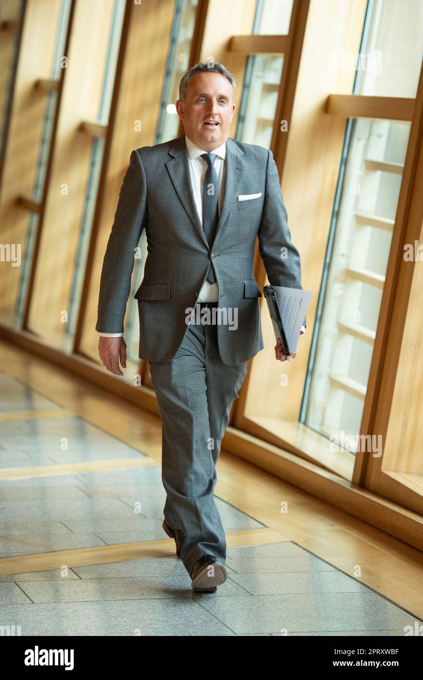 Edinburgh, Scotland, UK. 27th Apr, 2023. PICTURED: Alex Cole-Hamilton ...