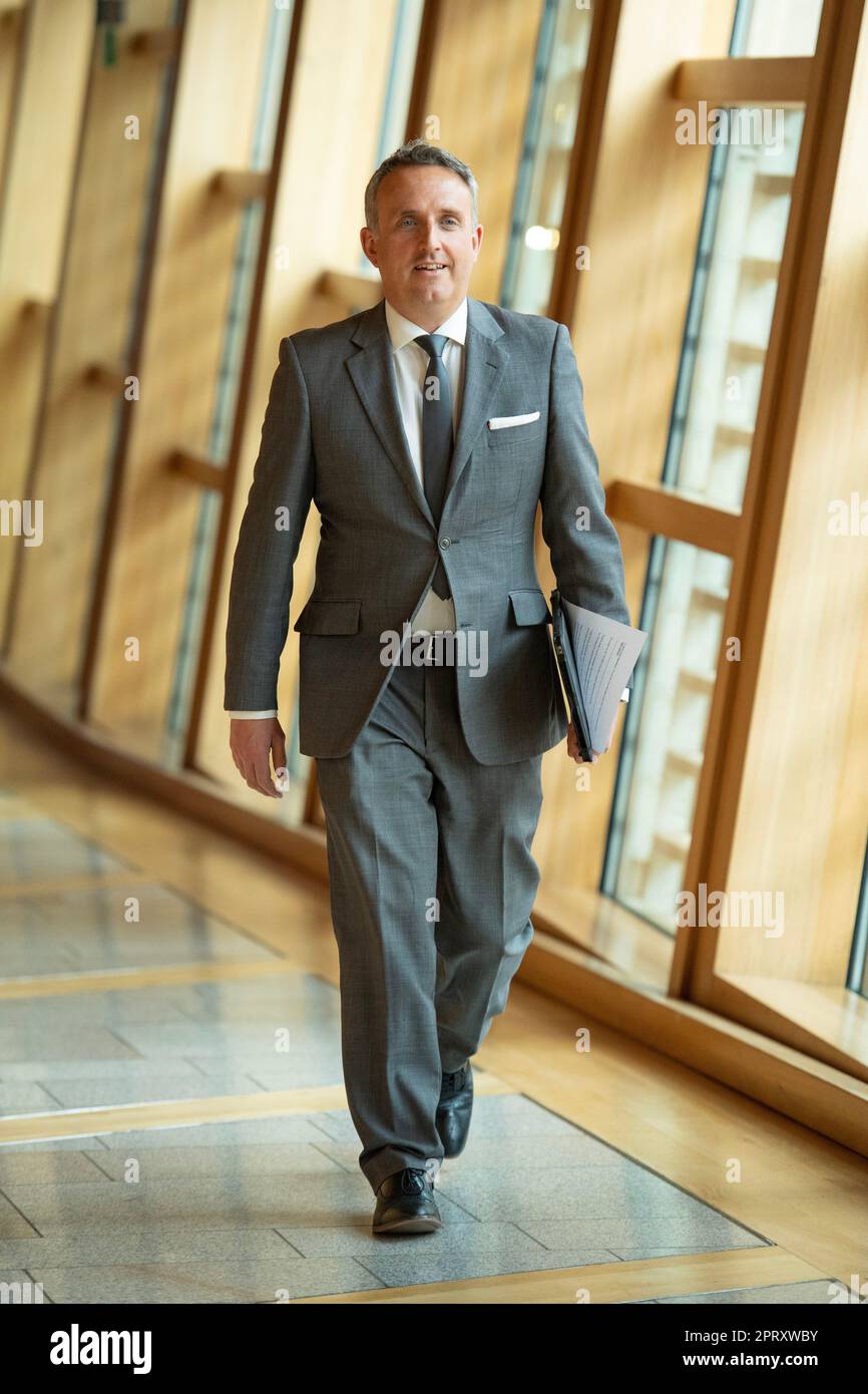 Edinburgh, Scotland, UK. 27th Apr, 2023. PICTURED: Alex Cole-Hamilton ...