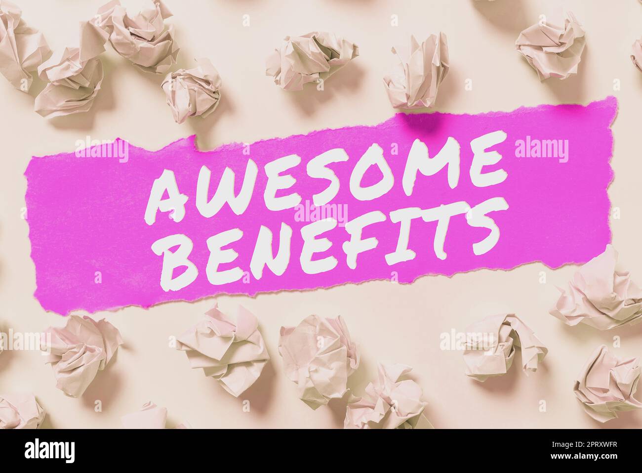 Handwriting text Awesome Benefits, Concept meaning informal an ... Handwriting text Awesome Benefits, Concept meaning informal an ...