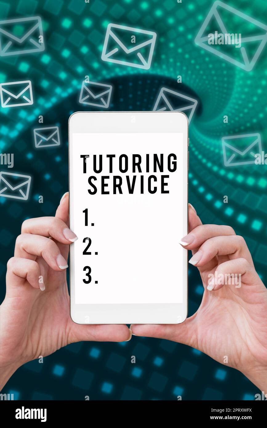 Sign displaying Tutoring Service, Business overview the act of teaching ... Sign displaying Tutoring Service, Business overview the act of teaching ...