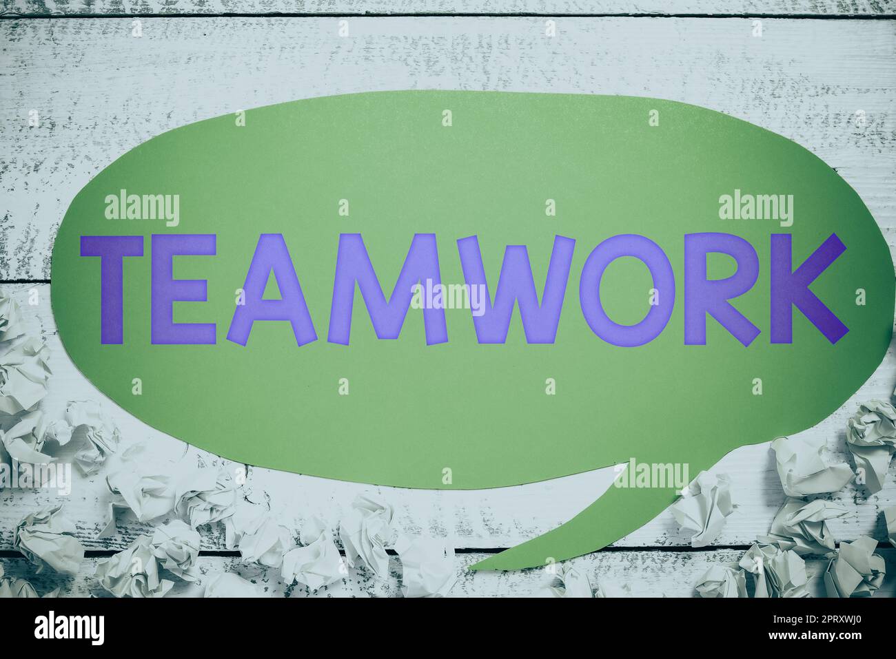 Conceptual caption Teamwork, Word for Group of showing who work ...