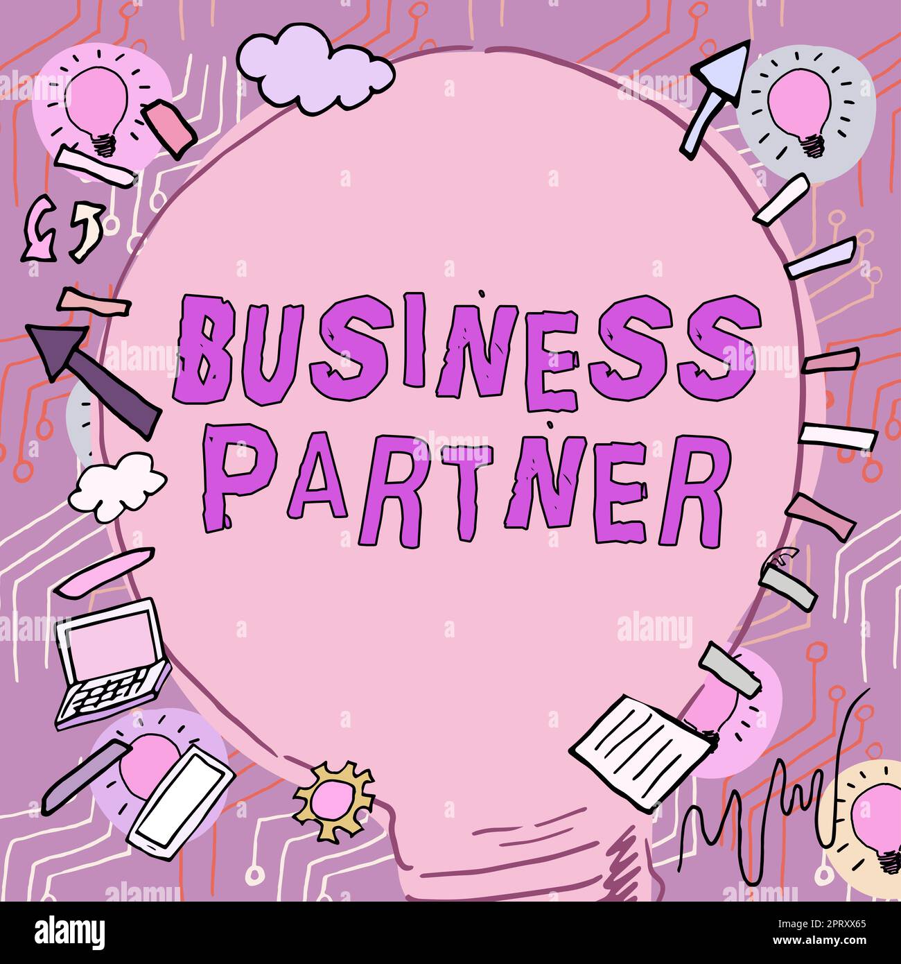 Inspiration showing sign Business Partner, Business idea commercial ...