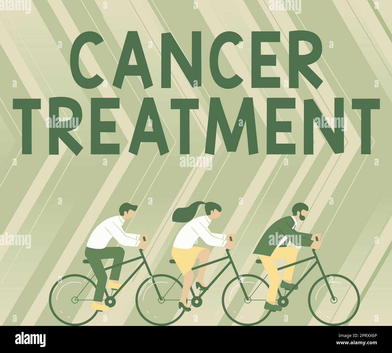 Text caption presenting Cancer Treatment, Conceptual photo The ...
