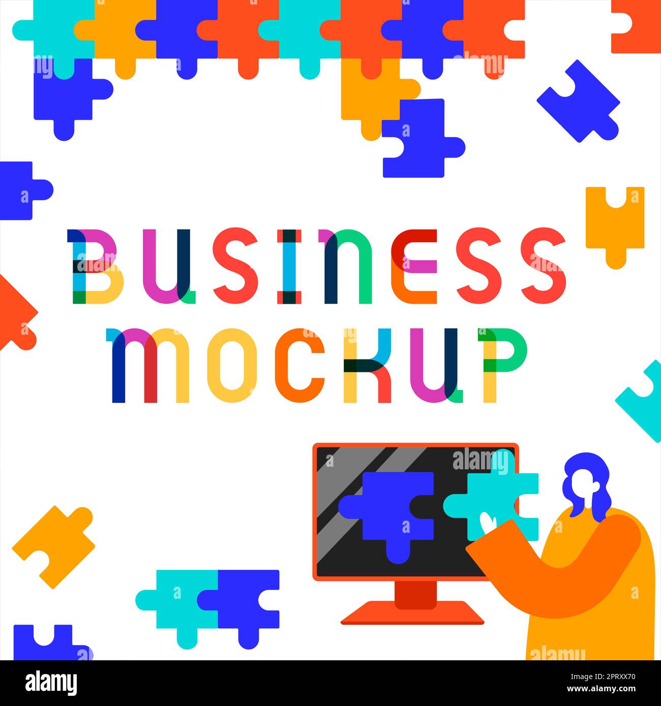 Inspiration showing sign Business Mockup, Business idea scale or ...