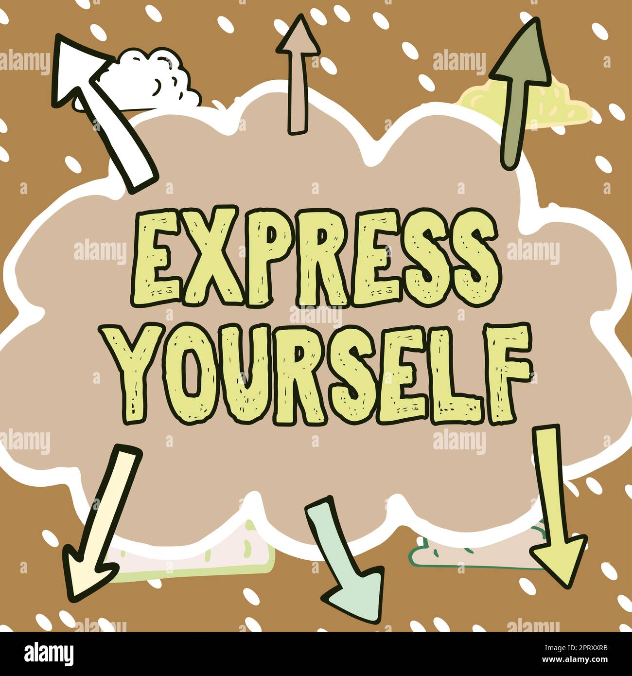 Writing displaying text Express Yourself, Business concept ability of a ...