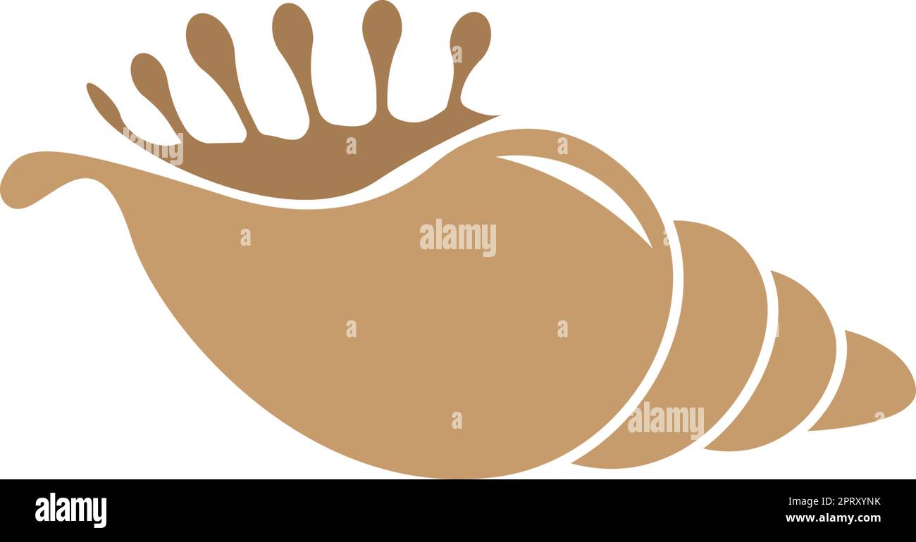 Beautiful shell icon logo design Stock Vector Image & Art - Alamy