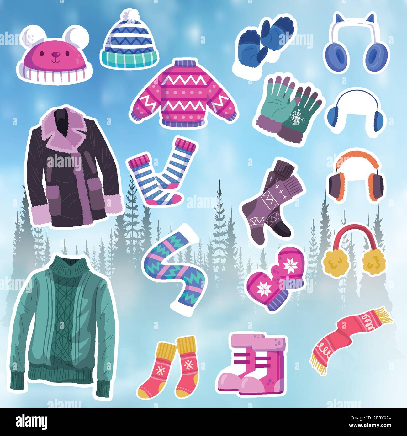 Traditional nordic clothes Stock Vector Images - Alamy