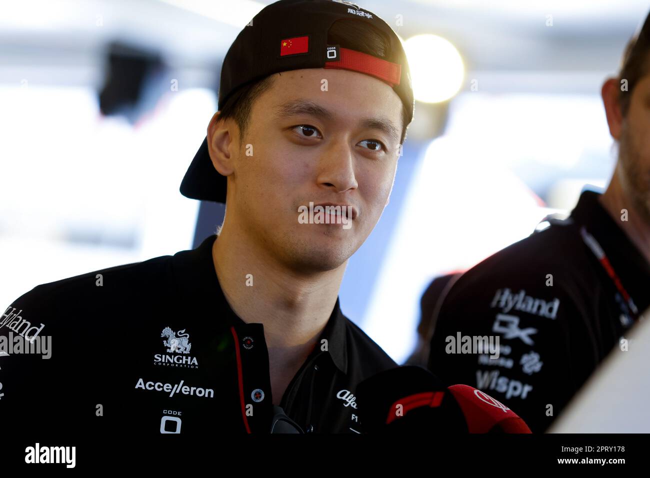 ZHOU Guanyu (chi), Alfa Romeo F1 Team Stake C43, portrait during the ...