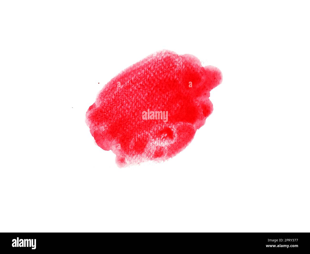 Abstract watercolor hand paint texture, isolated on white background ...