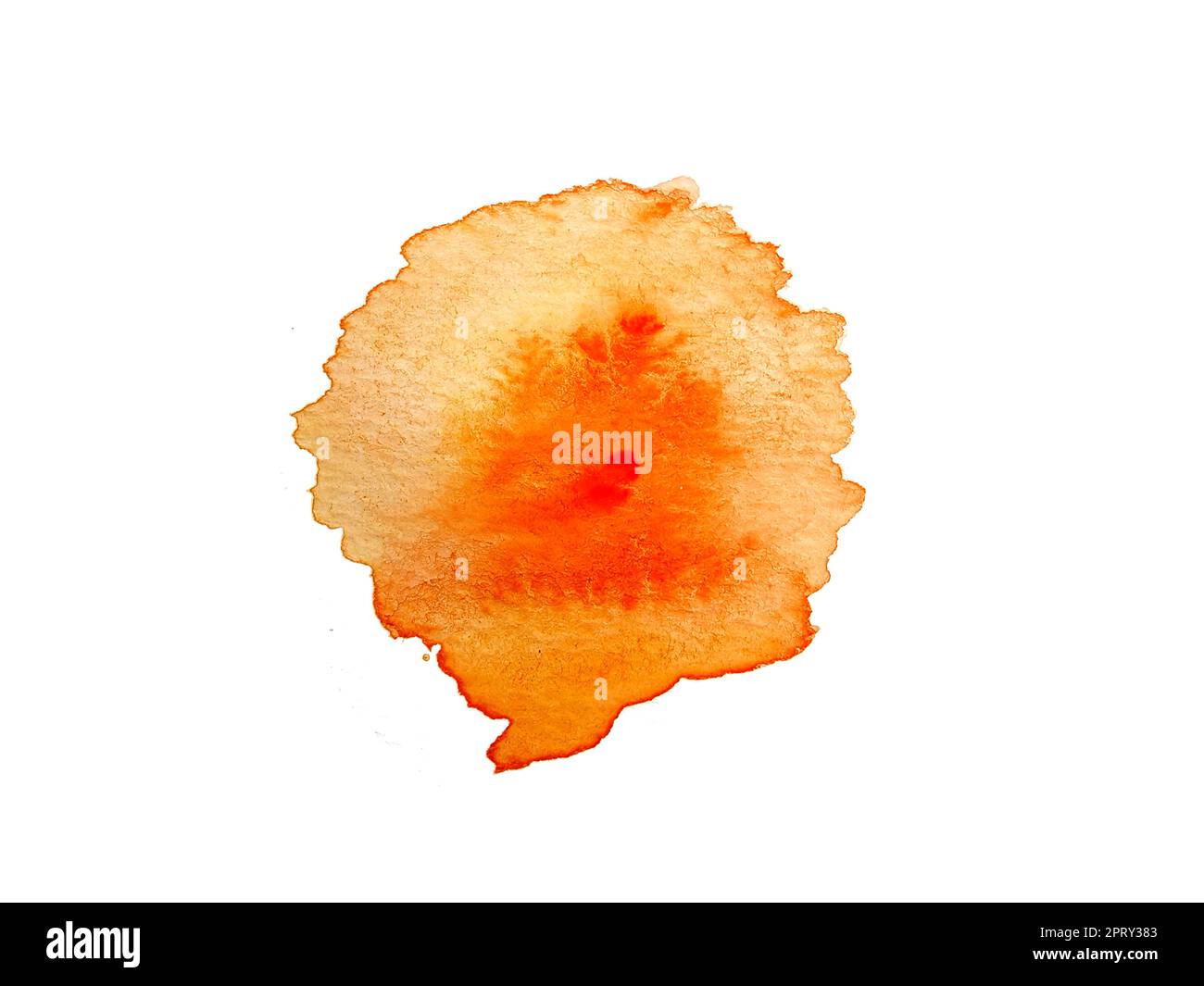 Abstract watercolor hand paint texture, isolated on white background ...