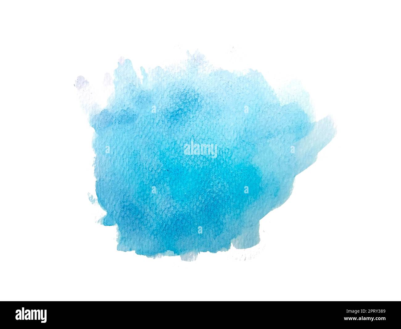 Abstract watercolor hand paint texture, isolated on white background ...