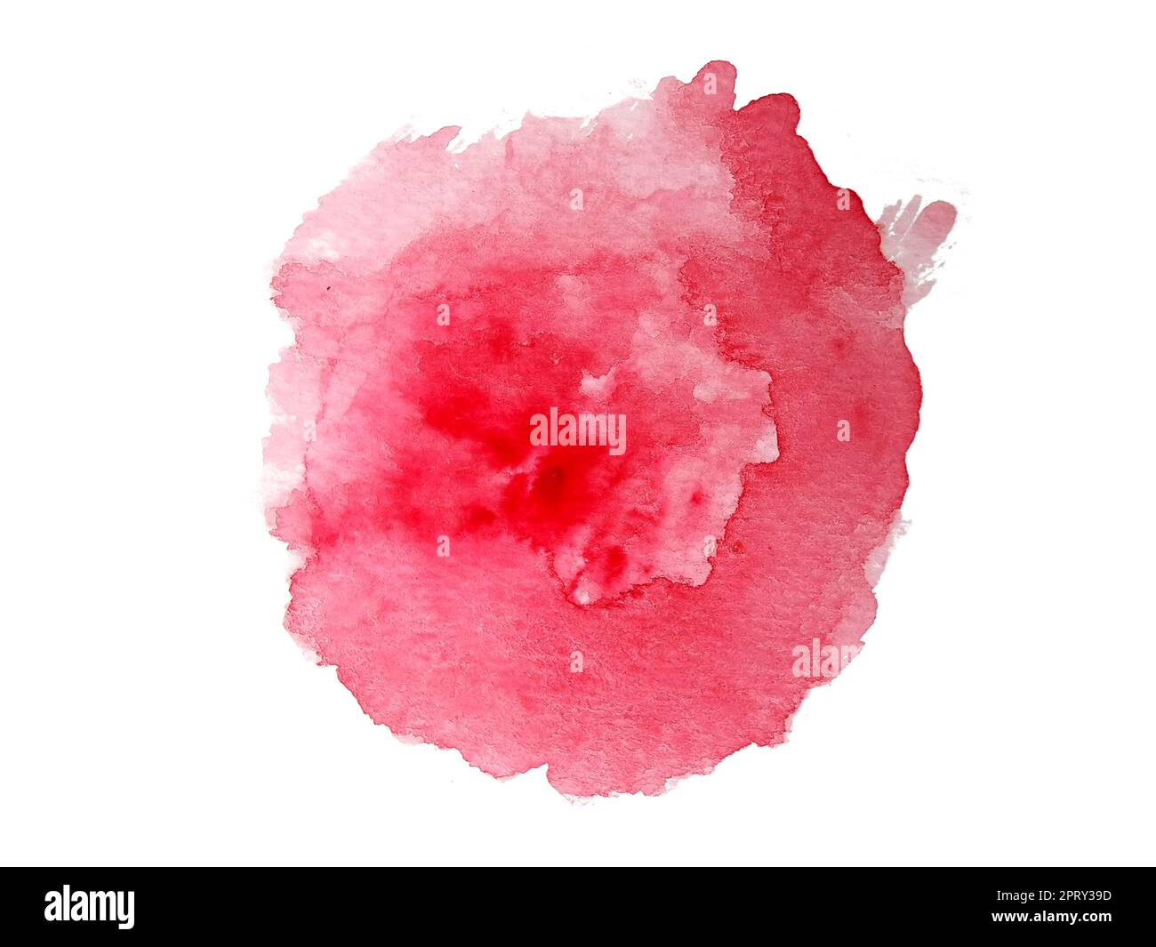 Abstract watercolor hand paint texture, isolated on white background ...