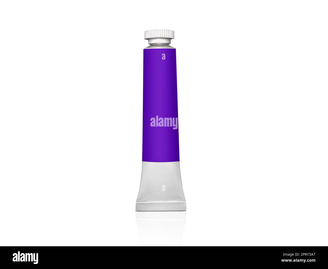 color tube on a white background Stock Photo - Alamy