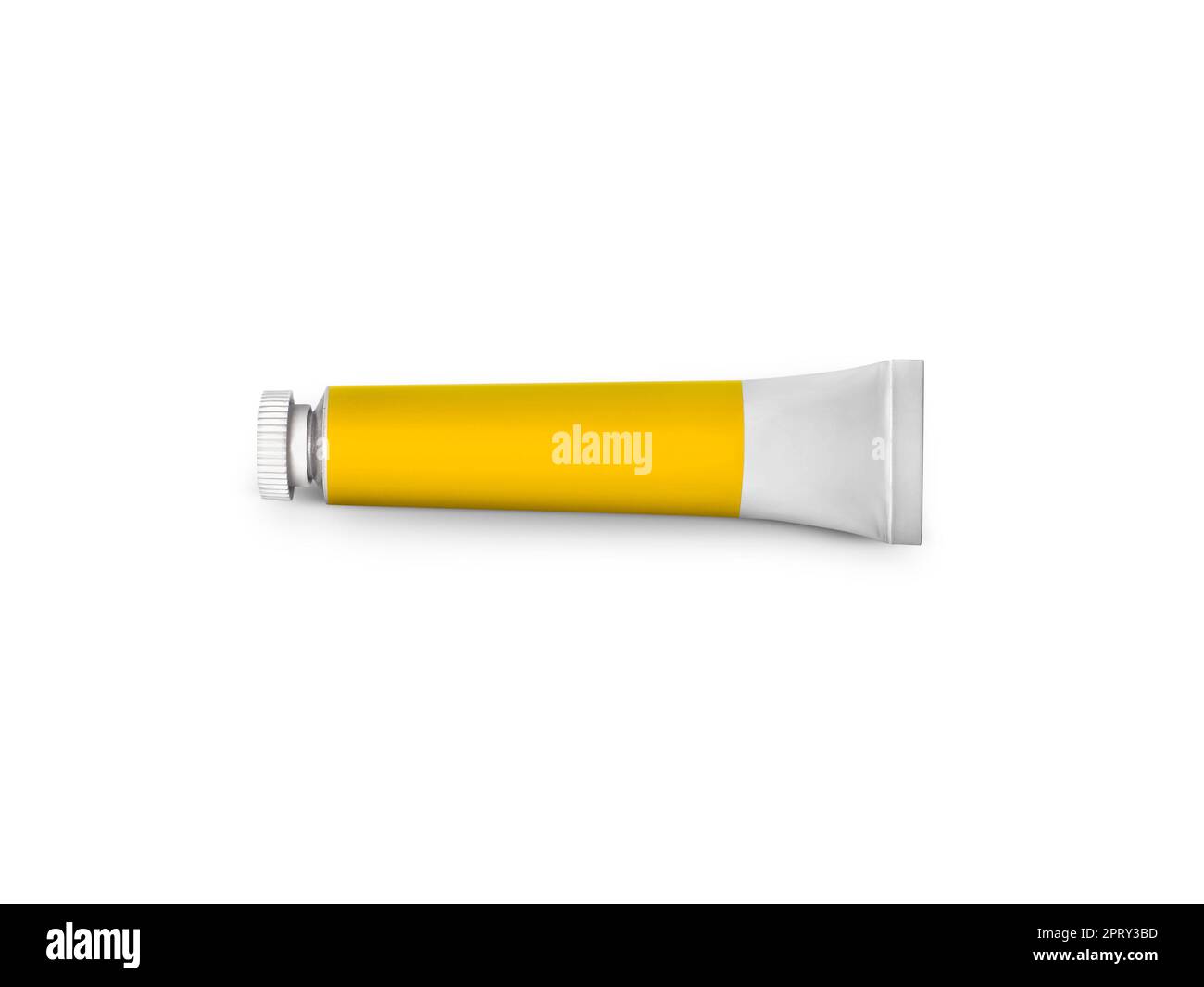 color tube on a white background Stock Photo - Alamy
