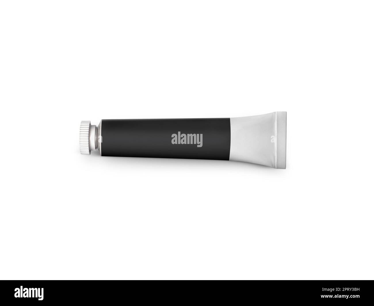 color tube on a white background Stock Photo - Alamy