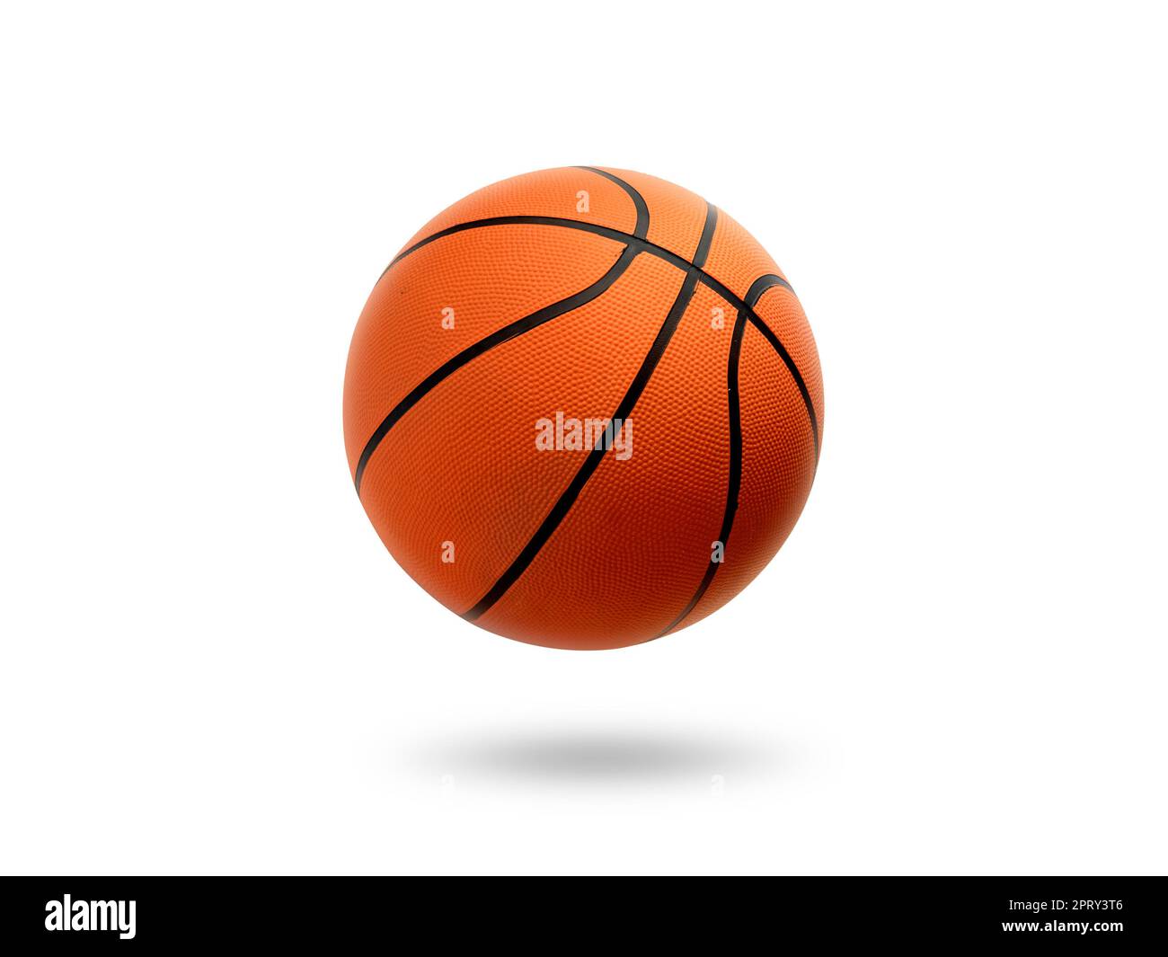 Basketball isolated on a white background Stock Photo - Alamy