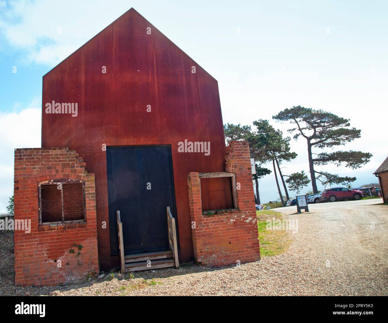 A building in the grounds of Snape Maltings, Suffolk Stock Photo - Alamy