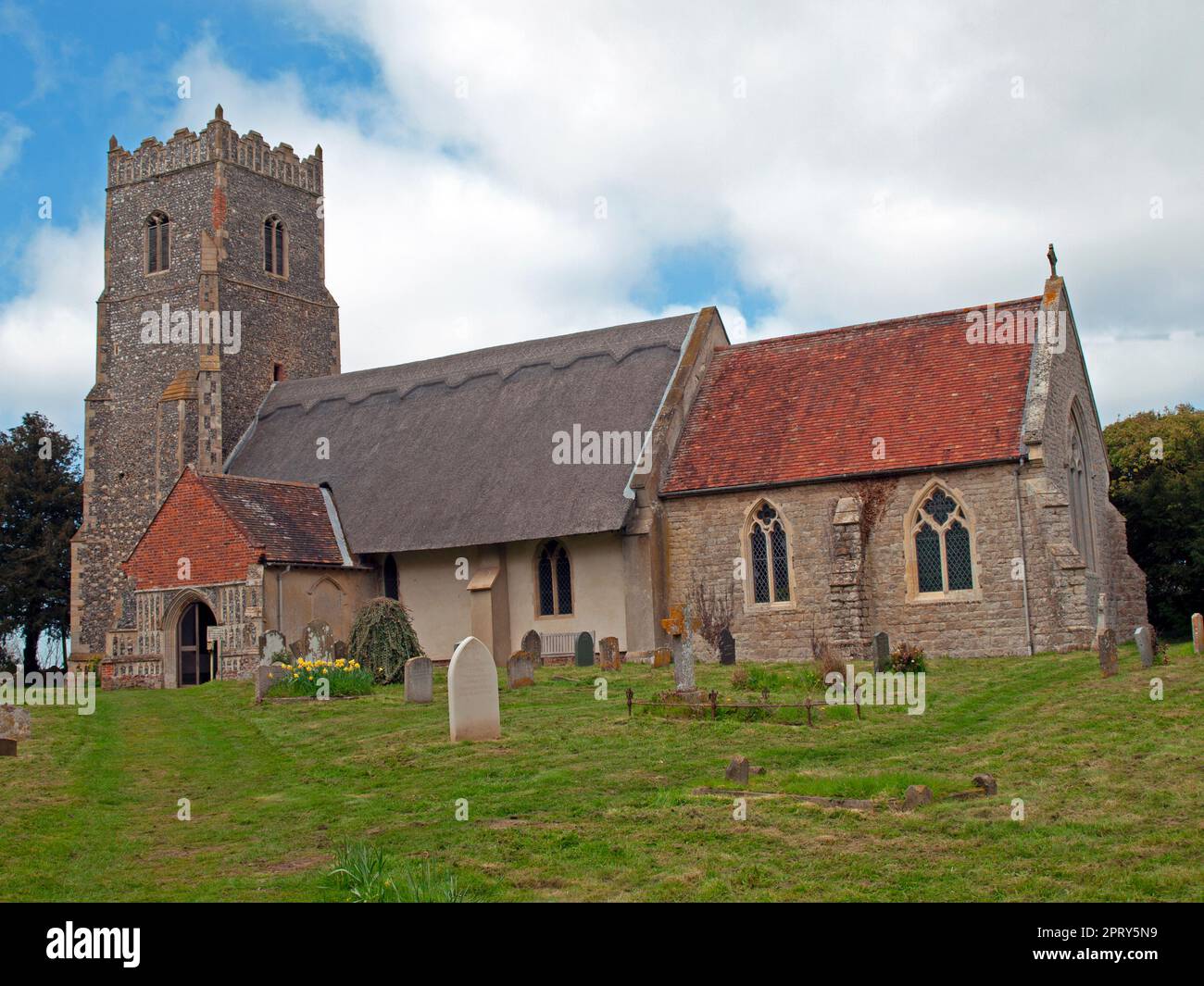 St Botolph's Church in Iken, Suffolk Stock Photo - Alamy