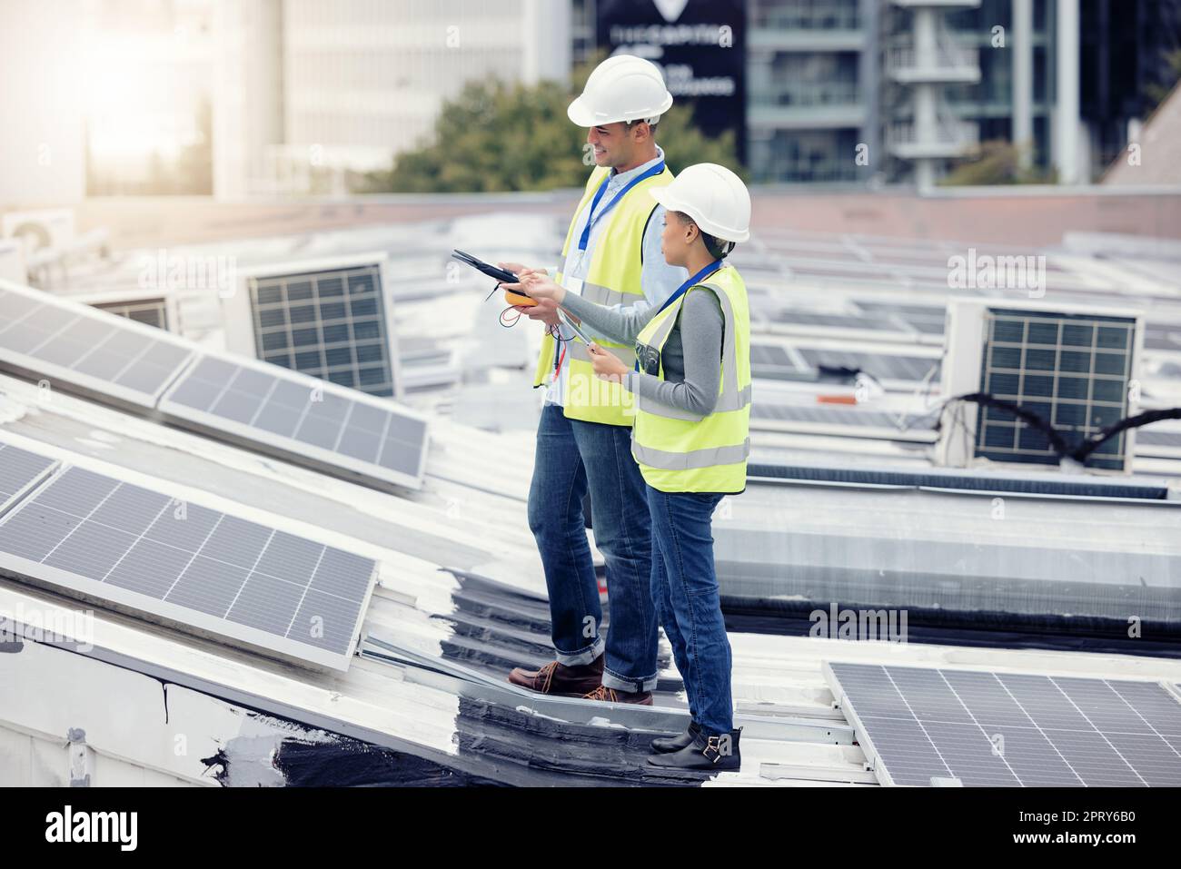 Solar photovoltaic career hi-res stock photography and images - Alamy