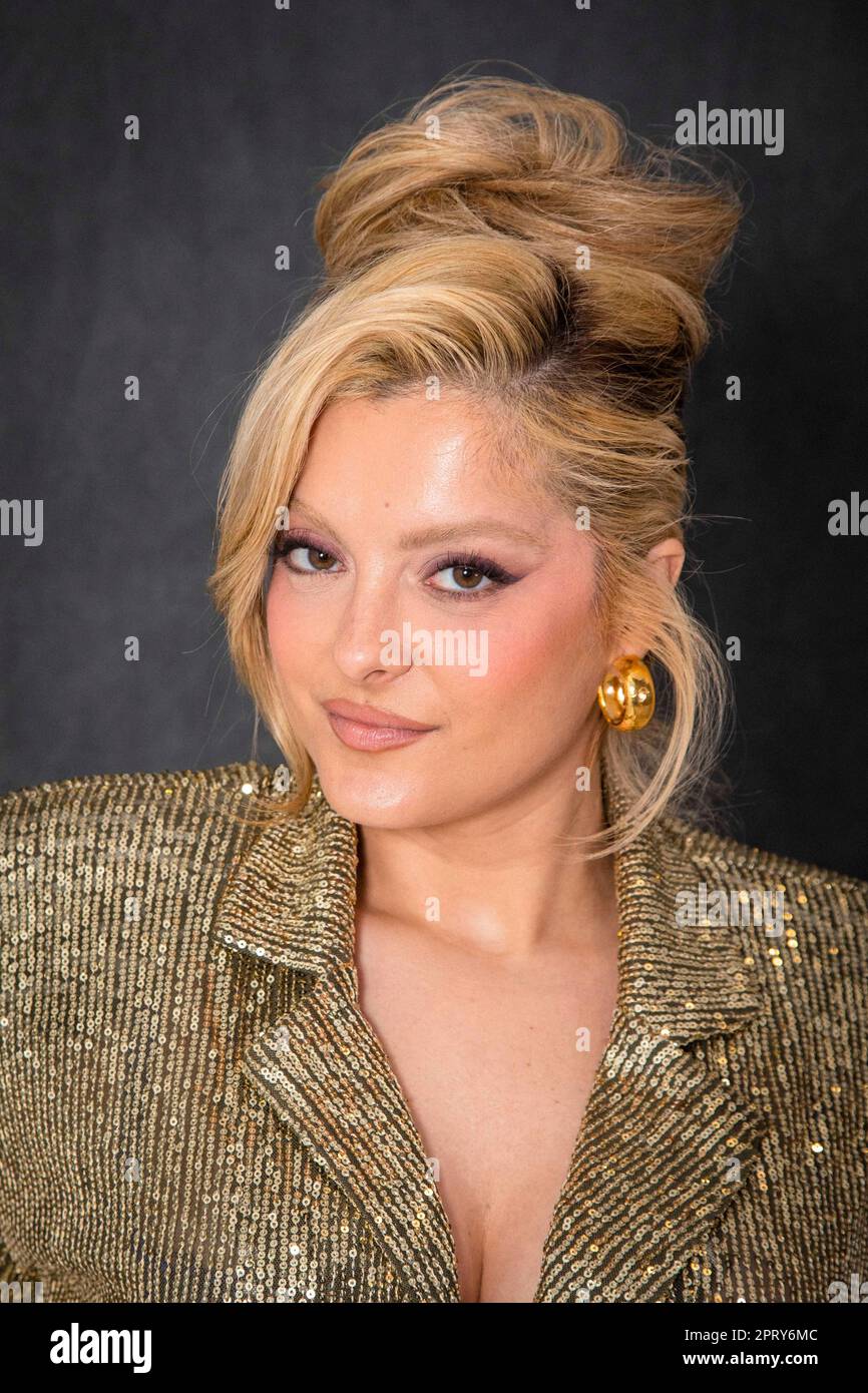 Bebe Rexha poses for a portrait in New York on March 9, 2023, to ...