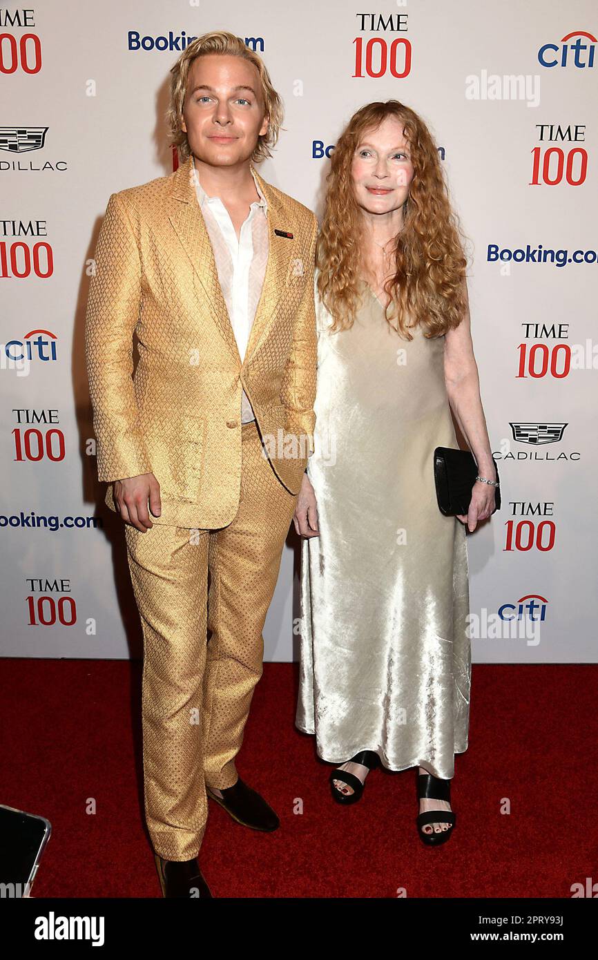 Ronan Farrow and his mother Mia Farrow attend the TIME 100 Most ...