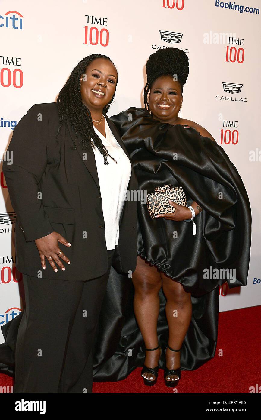 Lauren Reynold and Monica Simpson attends the TIME 100 Most Influential ...