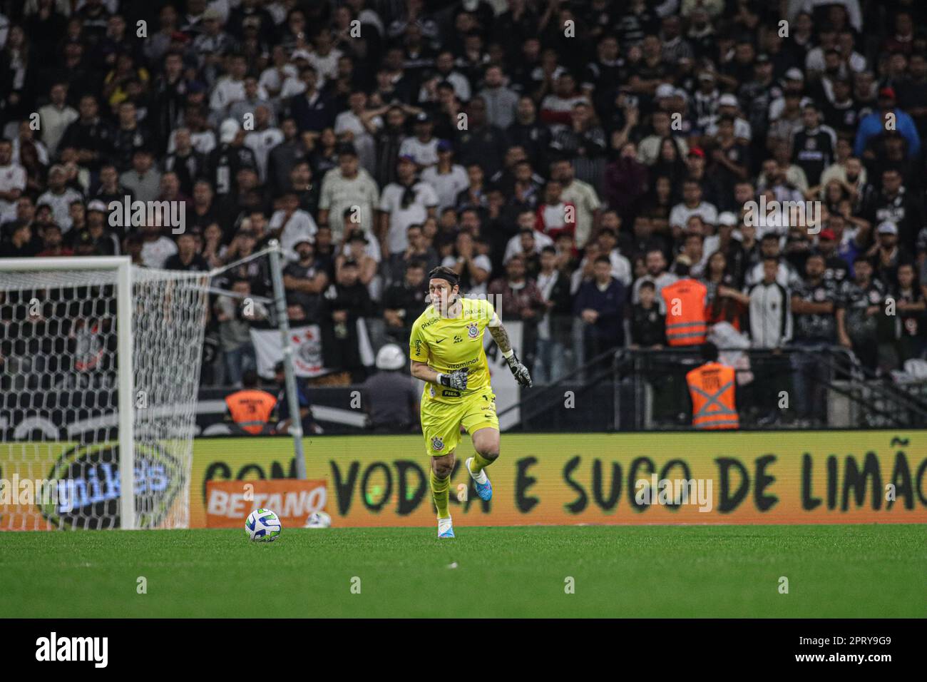 Sao Paulo, Brazil, 26th Apr, 2023. Cassio of Corinthians, during the ...