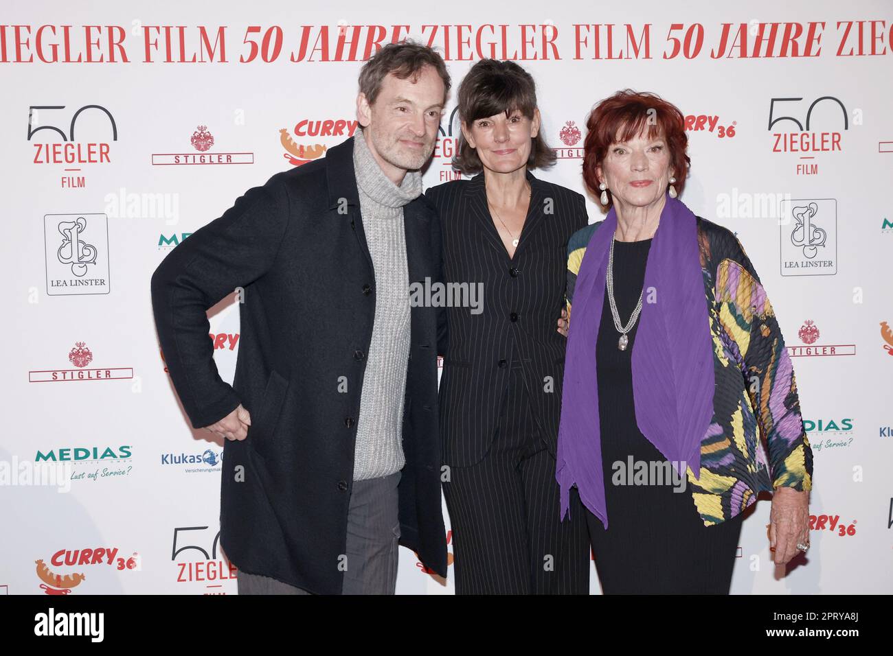 Berlin, Germany. 27th Apr, 2023. Jörg Hartmann (l-r), Tanja Ziegler and ...