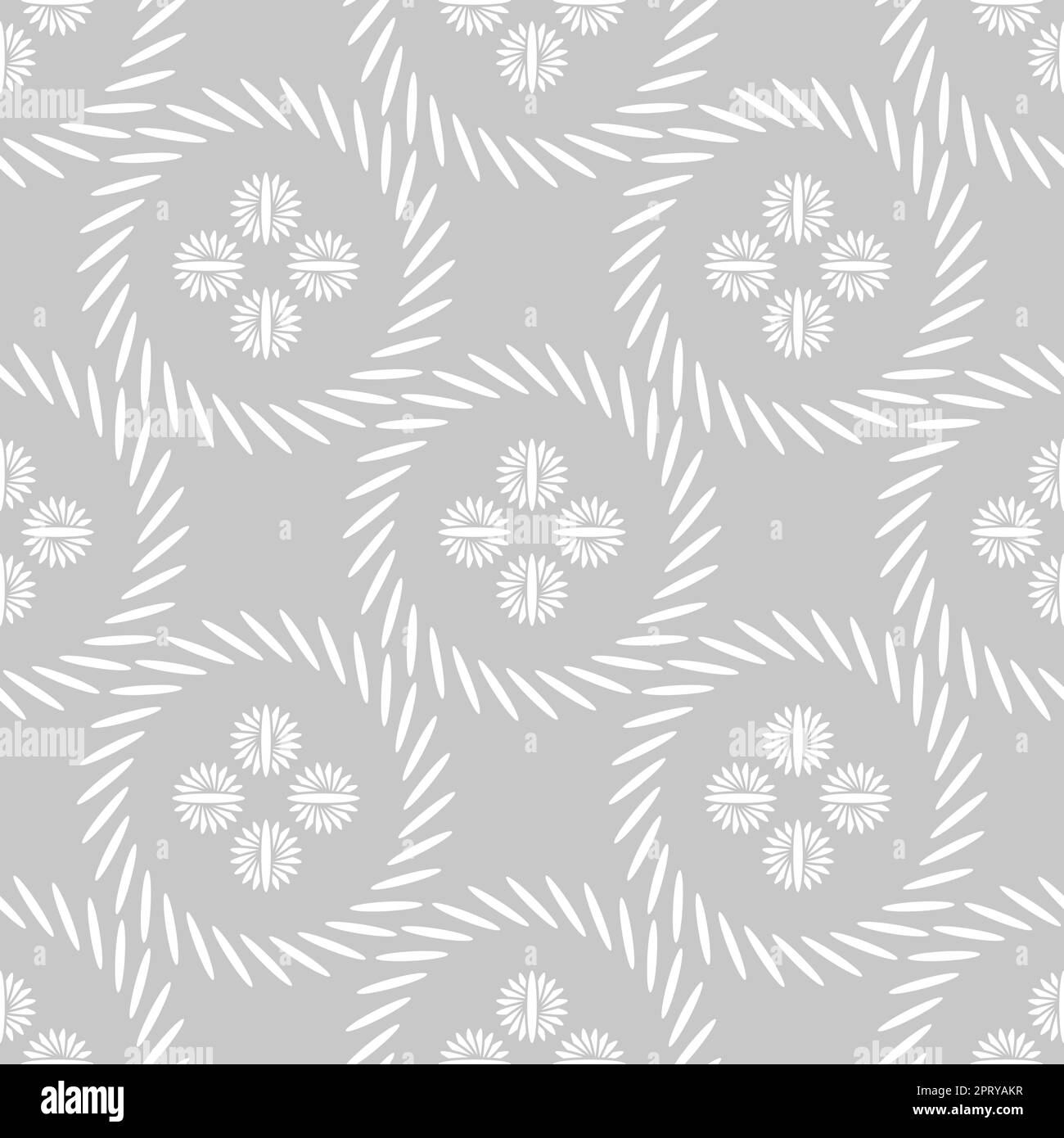 Raw faceted rice grains icon seamless pattern. Asian white seeds ...