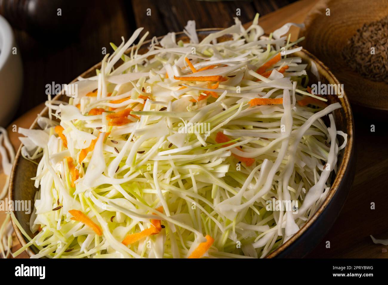 Delicious sauerkraut Polish style Stock Photo - Alamy