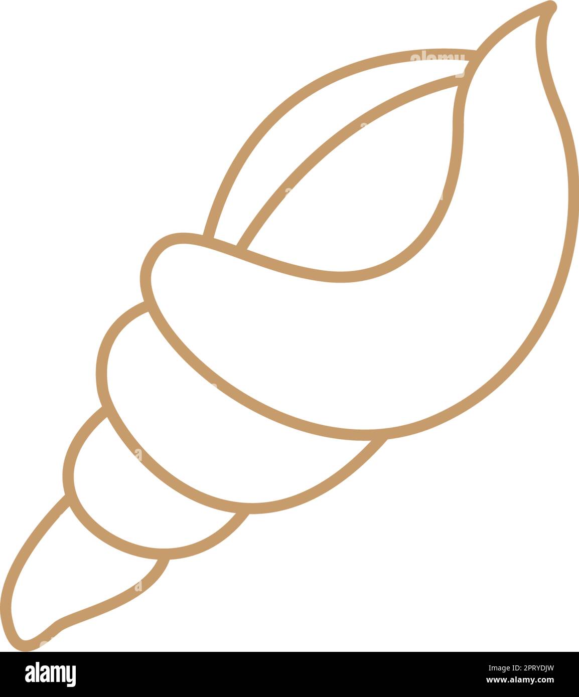 Beautiful shell icon logo design Stock Vector Image & Art - Alamy