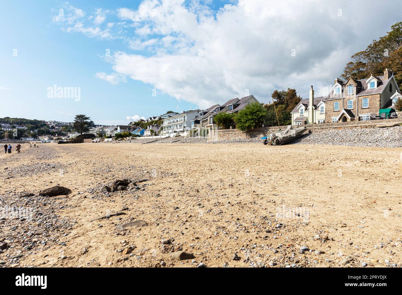 Saundersfoot, Pembrokeshire, Wales, UK. Saundersfoot is a large village ...