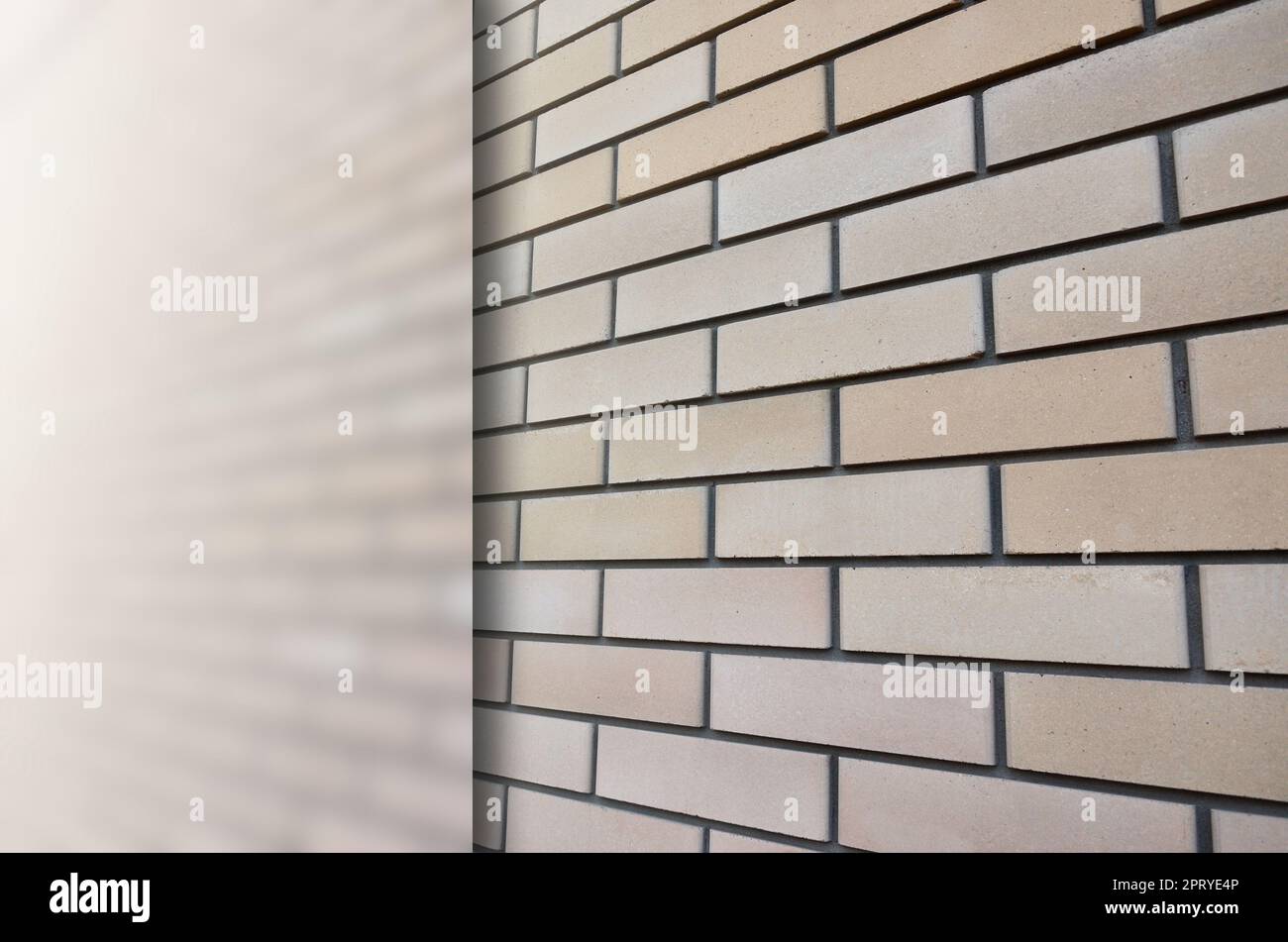 Detailed picture of a quality and ideally smooth brickwork in ...