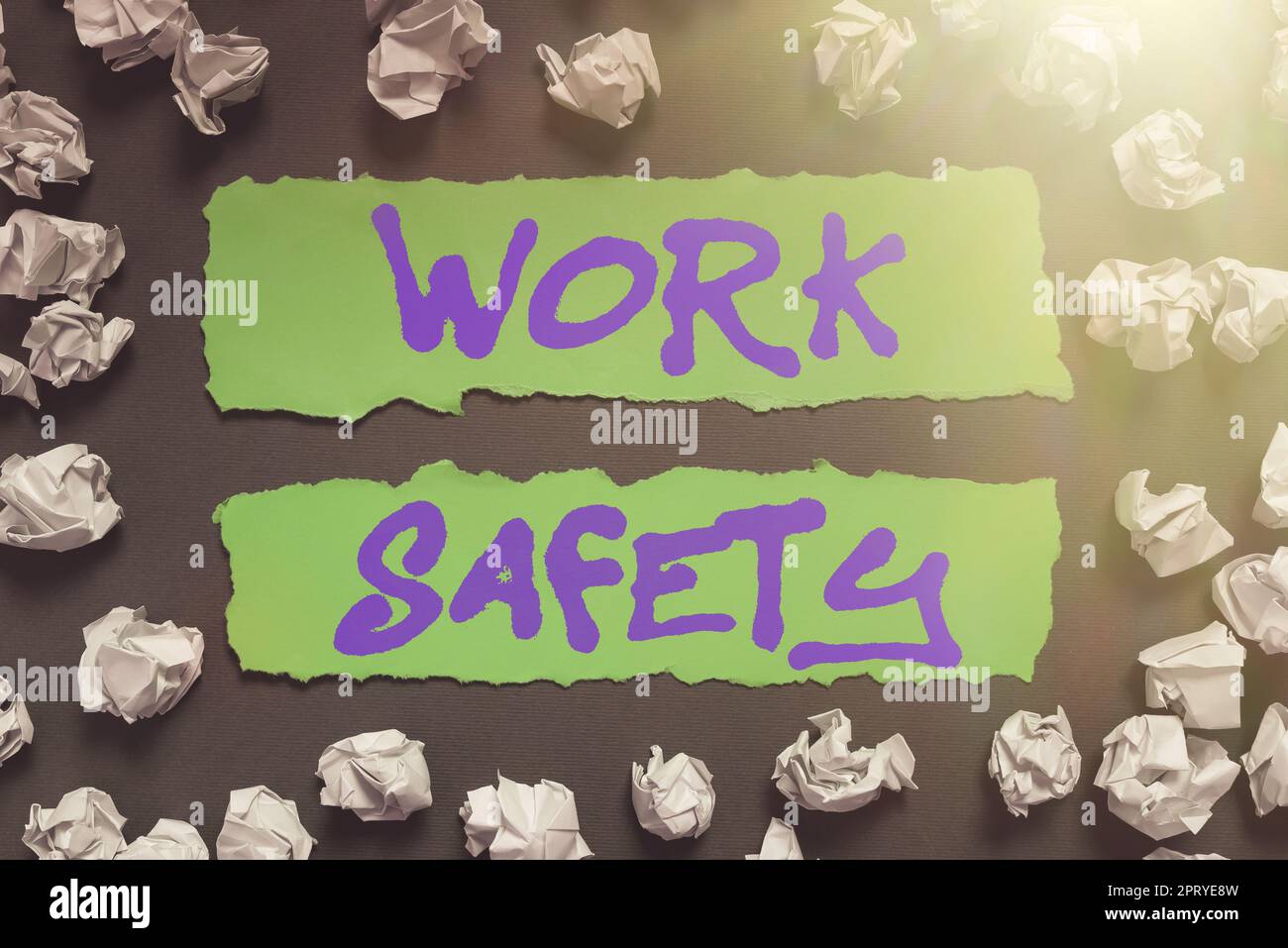 Text showing inspiration Work Safety, Business concept preventive ... Text showing inspiration Work Safety, Business concept preventive ...