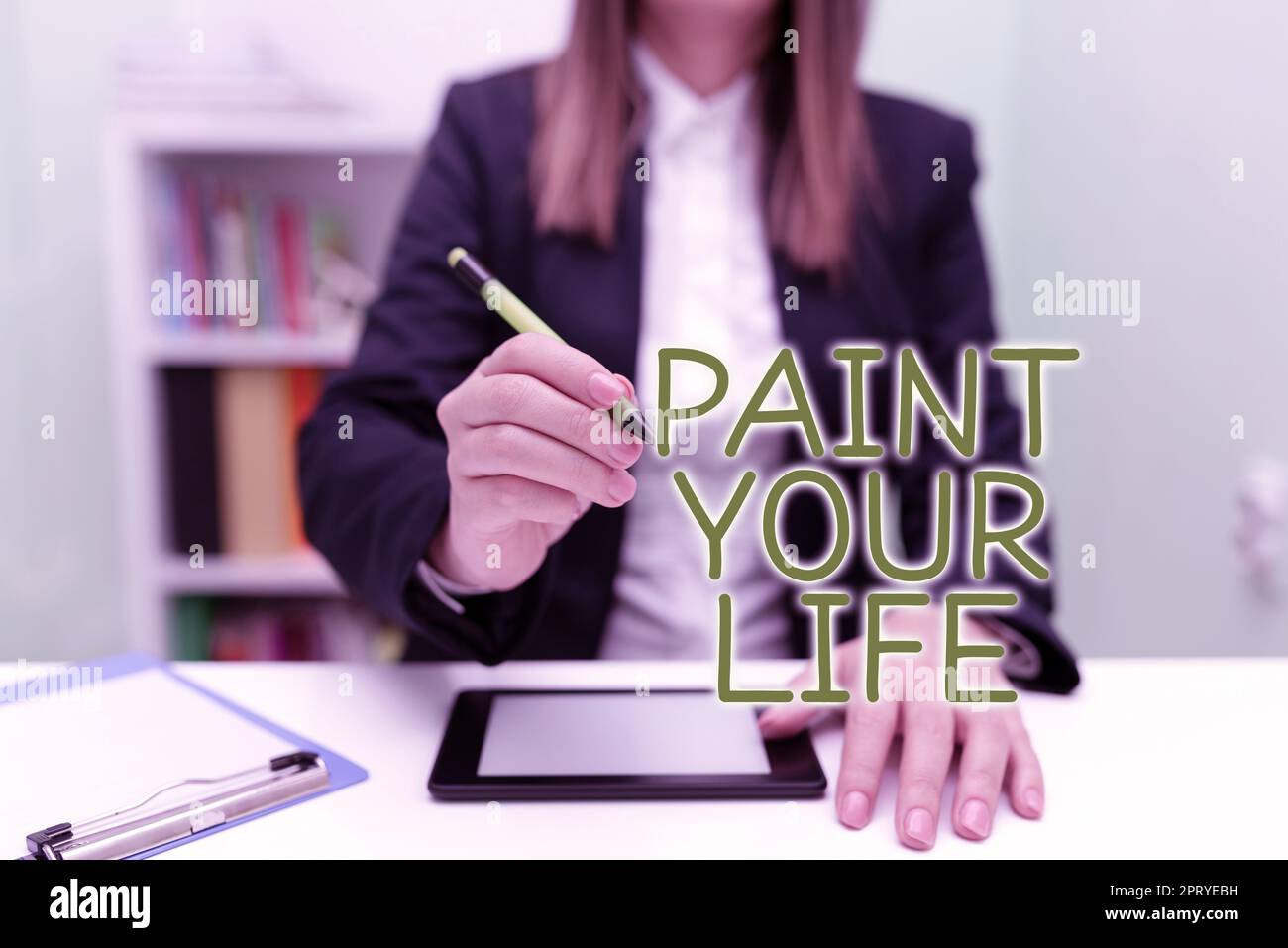 Conceptual display Paint Your Life, Internet Concept Taking control and ... Conceptual display Paint Your Life, Internet Concept Taking control and ...