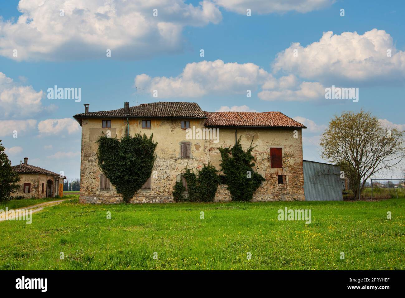 Rural village in the Tuscan Emilian Apennines Italy Stock Photo - Alamy
