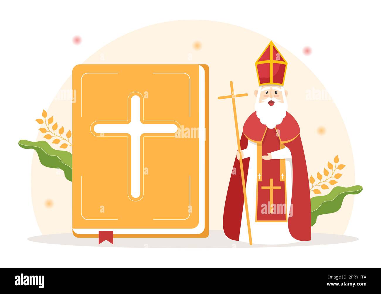 Pastor Giving a Sermon of God in Cassock at a Catholic Church from ...