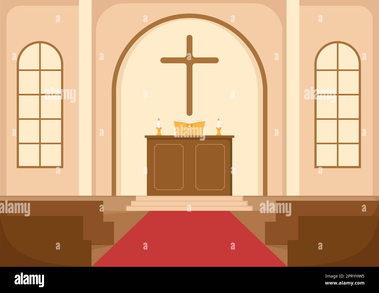 Cathedral Catholic Church Building with Architecture, Medieval and ...