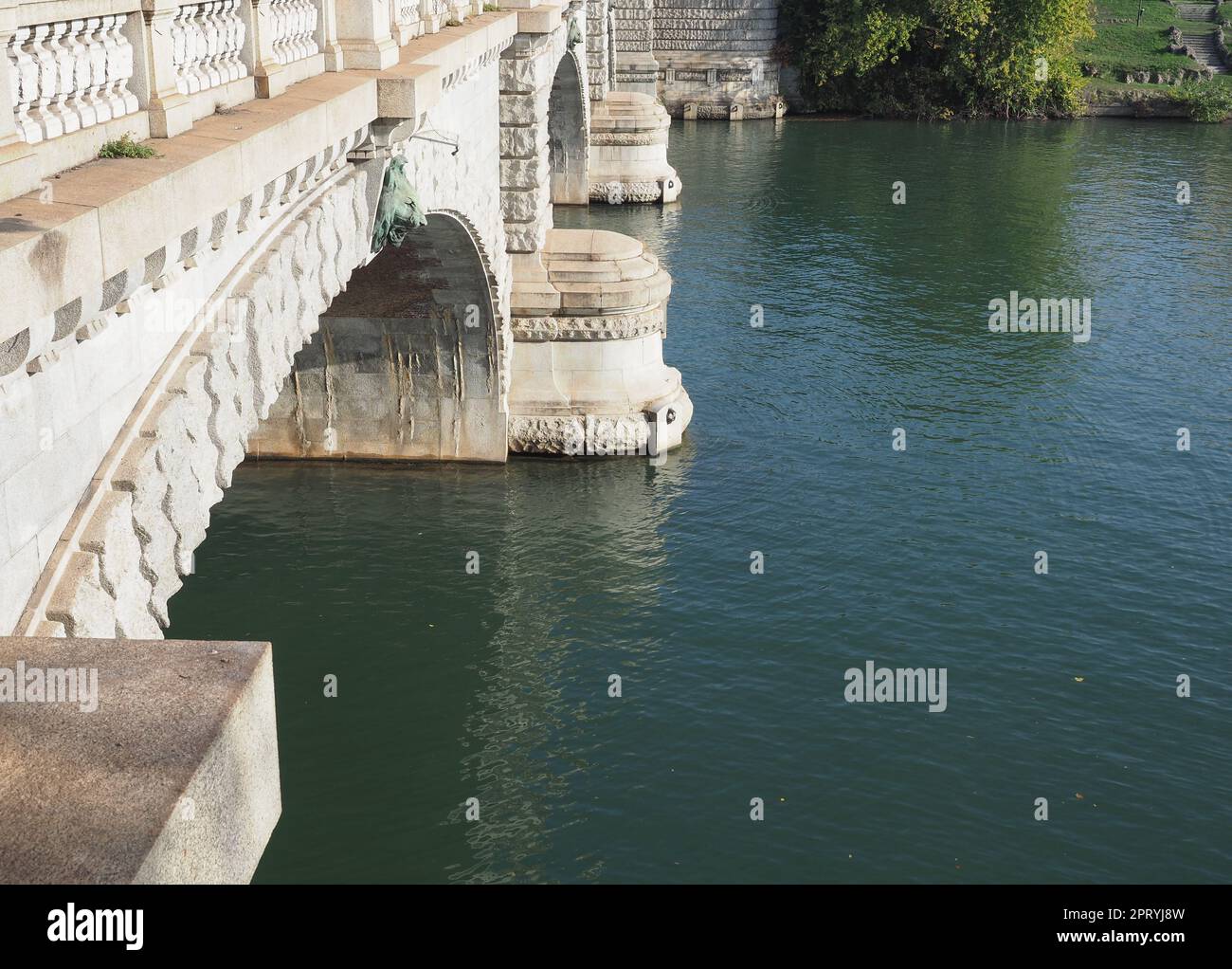 Turin the bridge umberto i hi-res stock photography and images - Alamy