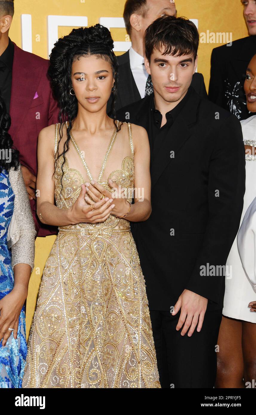 Los Angeles, California, USA. 26th Apr, 2023. India Amarteifio, Corey ...