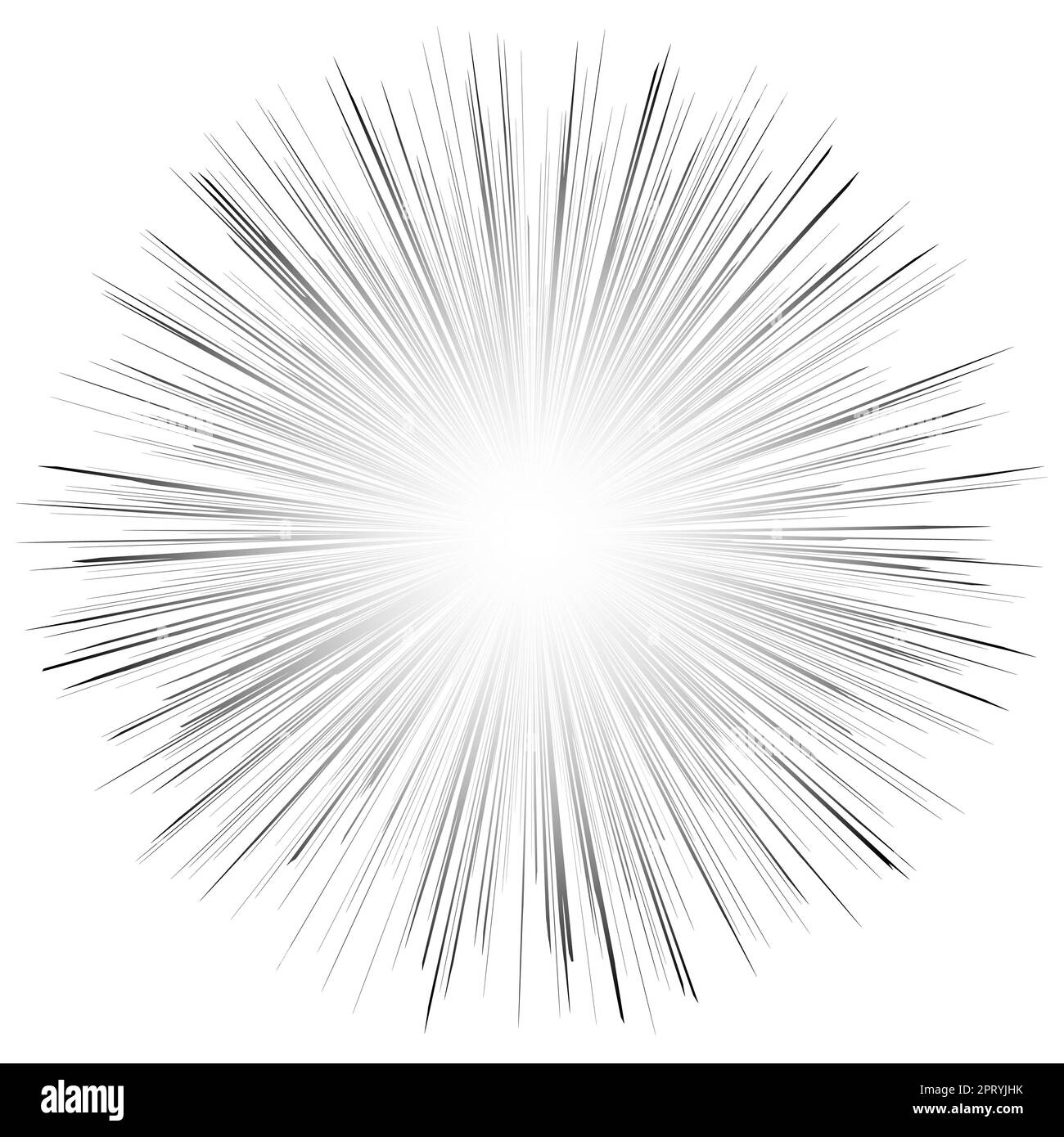 Vector effect effect game explode Black and White Stock Photos & Images ...
