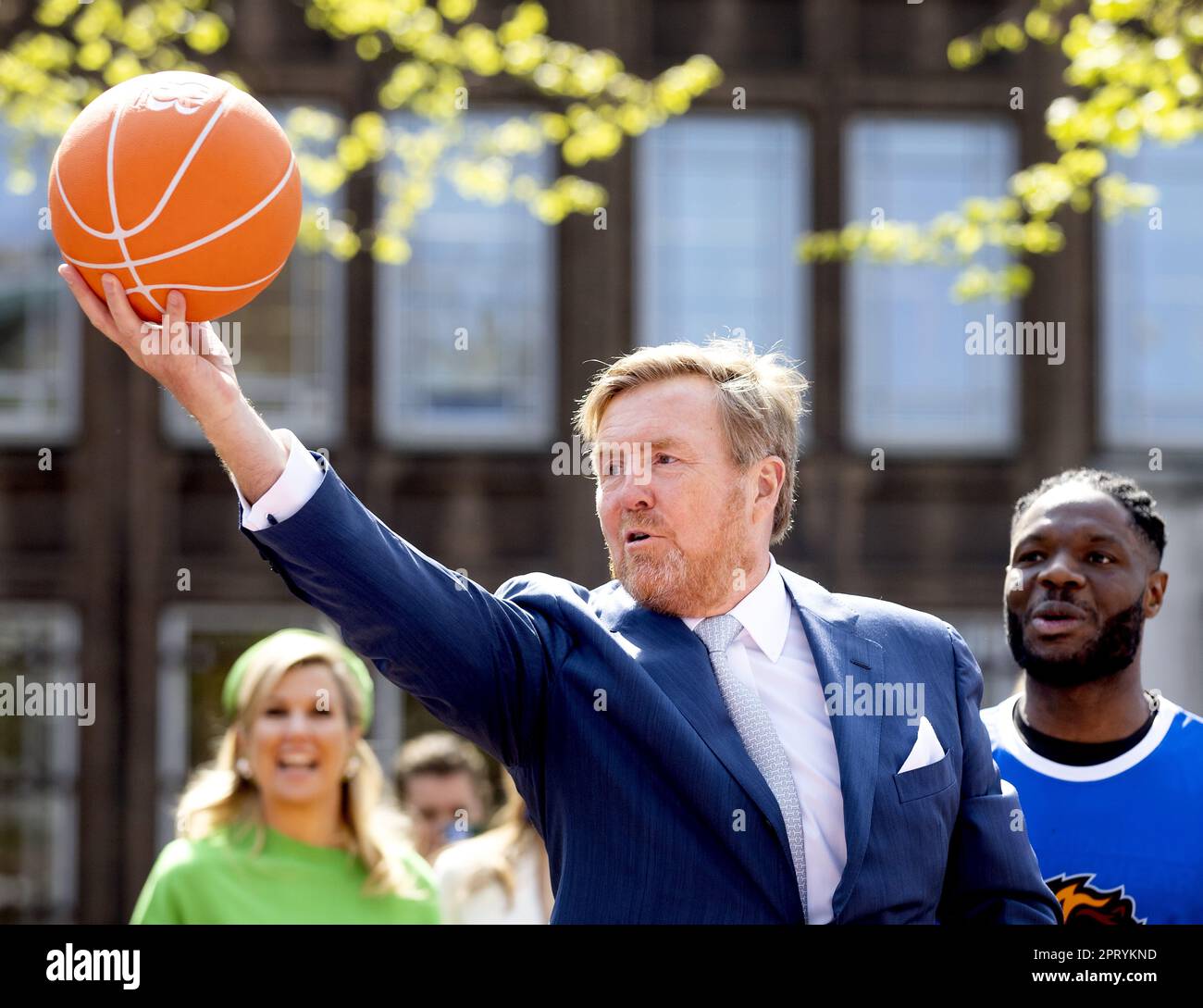 ROTTERDAM - 27/04/2023, King Willem-Alexander during King's Day in ...