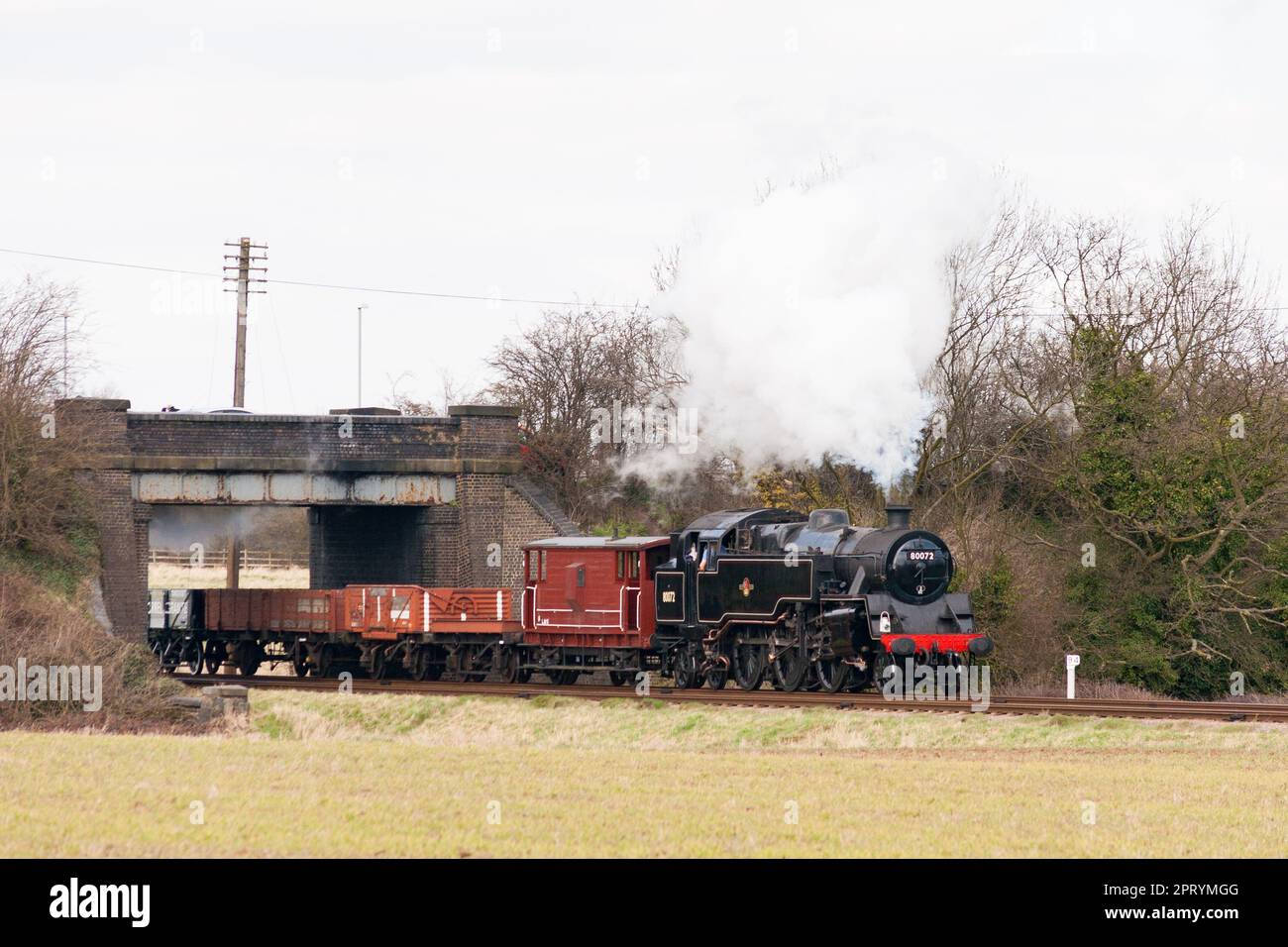 A steam locomotive on the Great Central Railway Stock Photo - Alamy