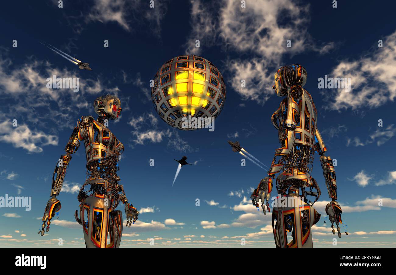 Dyson Sphere Civilization Stock Photo - Alamy