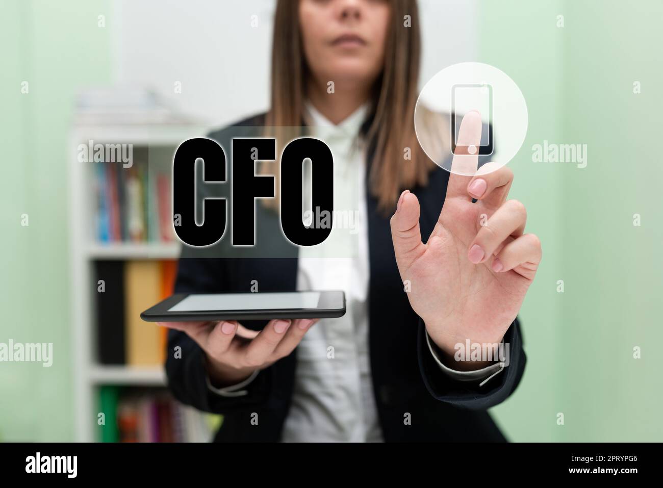 Inspiration showing sign Cfo, Word Written on chief financial officer ...