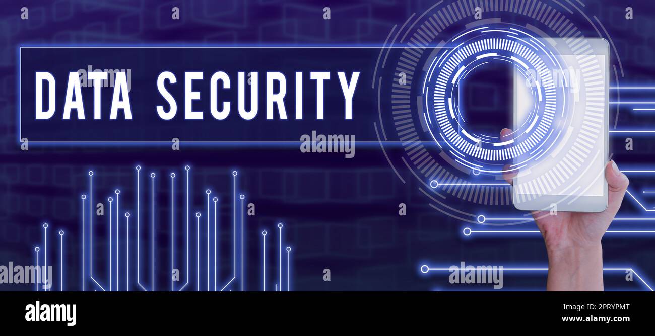Hand writing sign Data Security, Business overview Protected important ... Hand writing sign Data Security, Business overview Protected important ...
