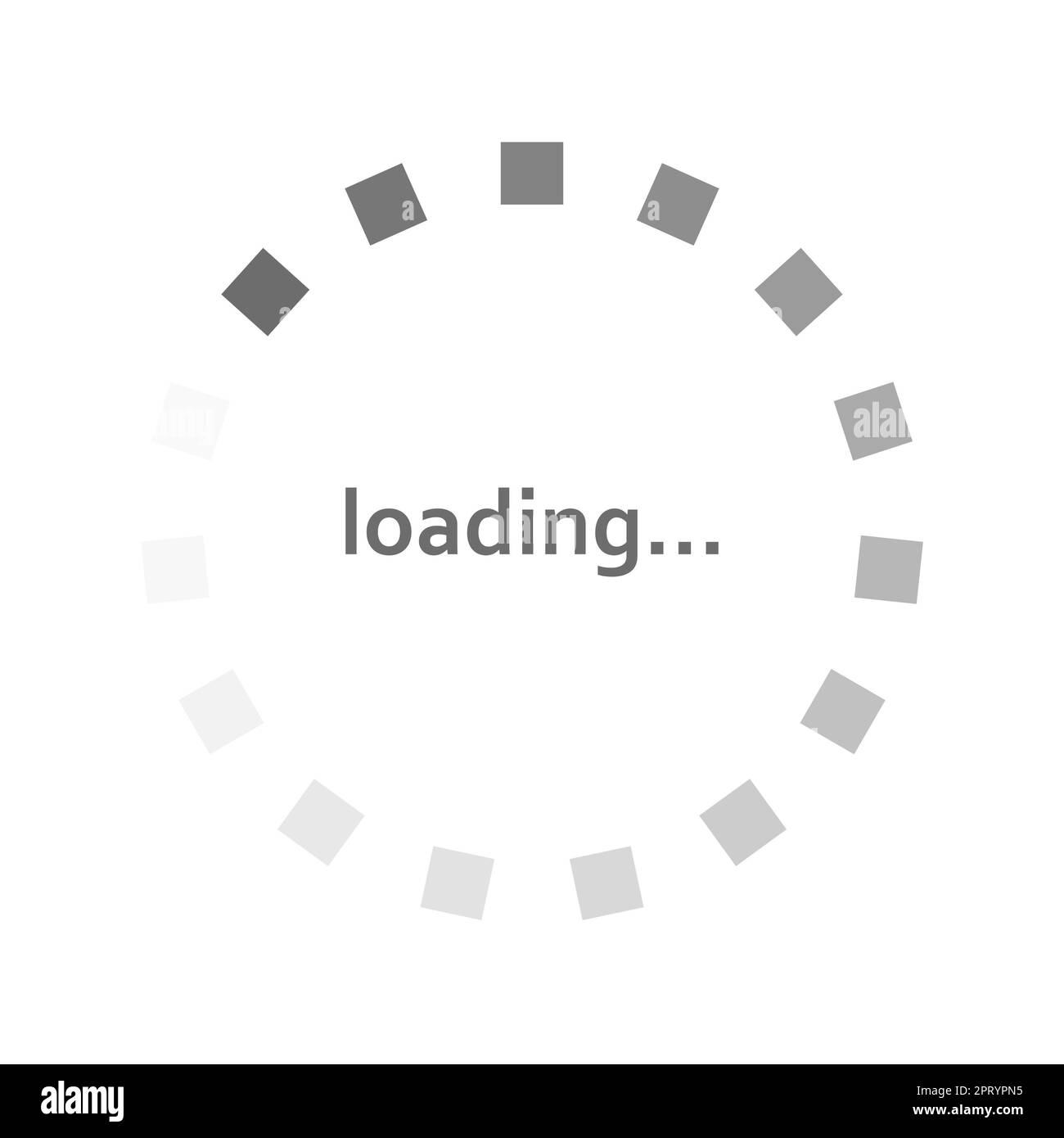 Circle scale download status, download progress on white background ...