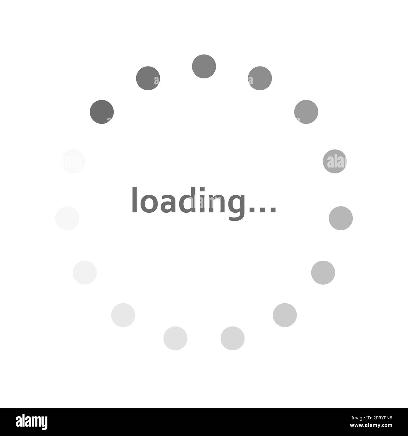 Circle scale download status, download progress on white background ...