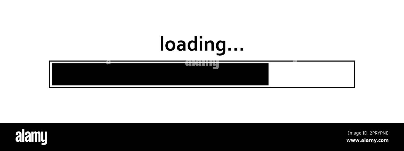 Download status scale, download progress on white background - Vector ...