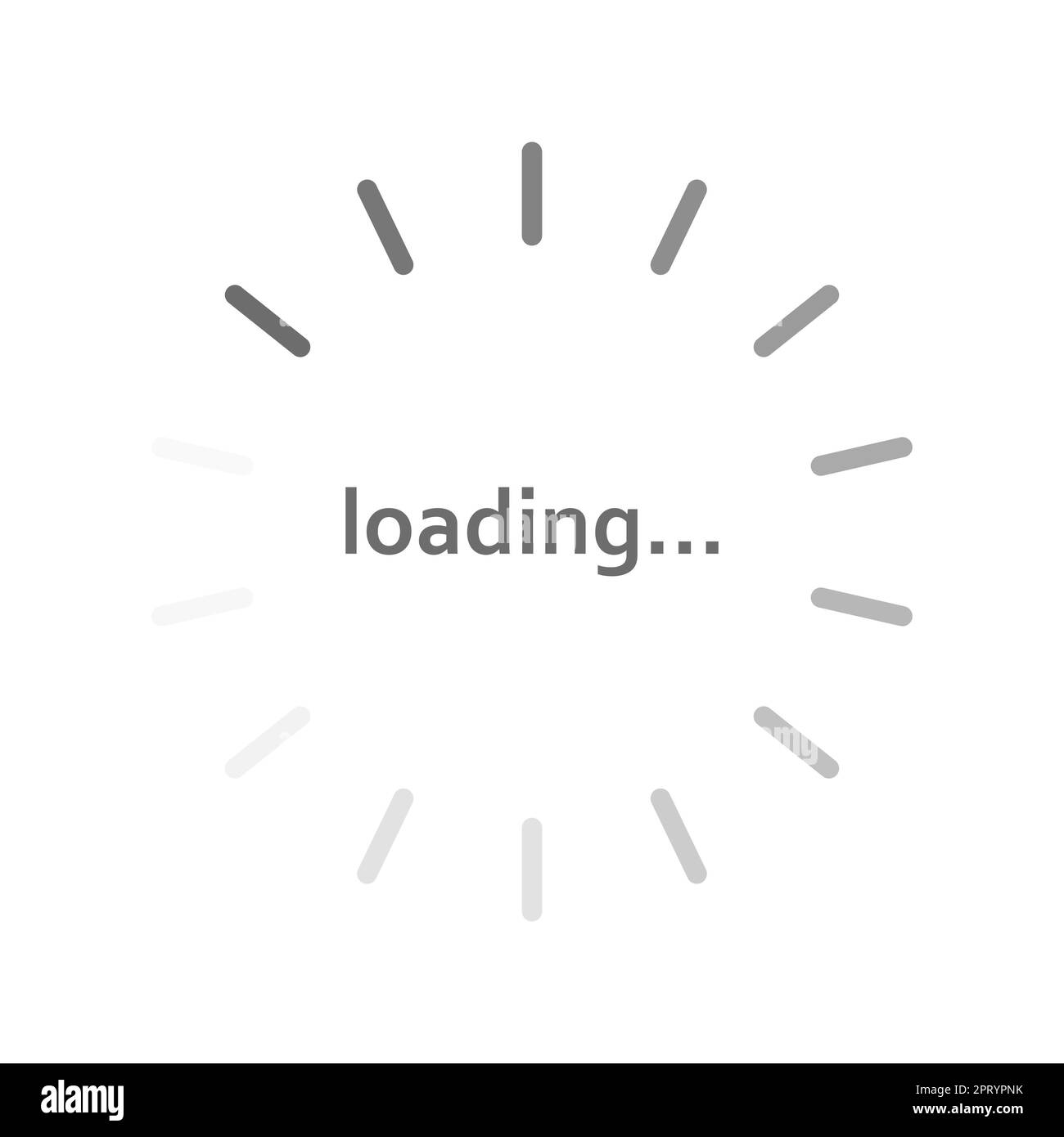 Circle scale download status, download progress on white background ...